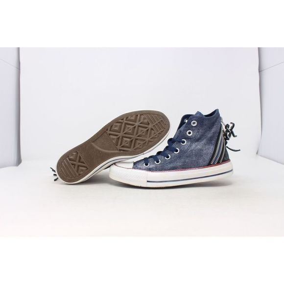 Converse | Shoes | Converse Chuck Taylor Tri Zip Hi Navyredwhite 5452c ...